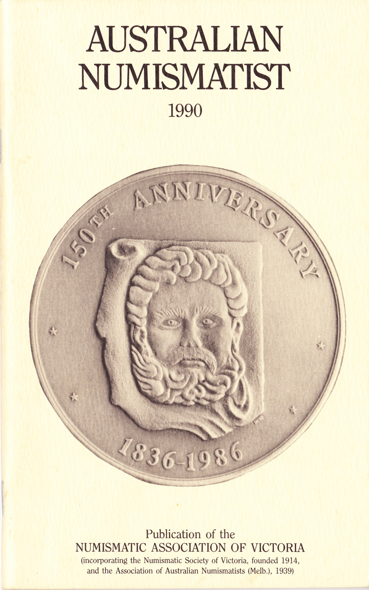 The Australian Numismatist - The Numismatic Association of Victoria